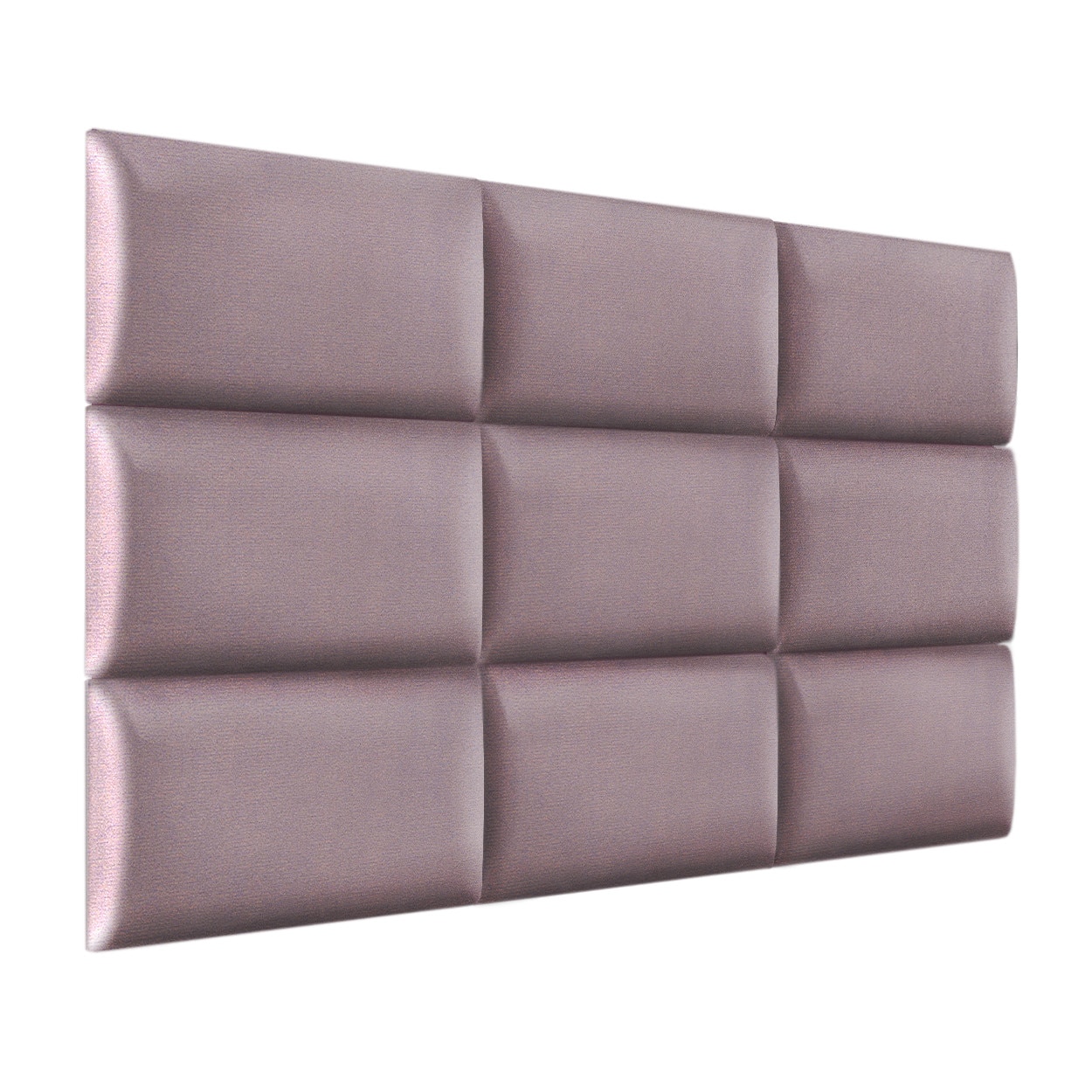 Panou de perete, tapitat, Postergaleria, 30 x 60 cm, roz deschis, R 62 ...