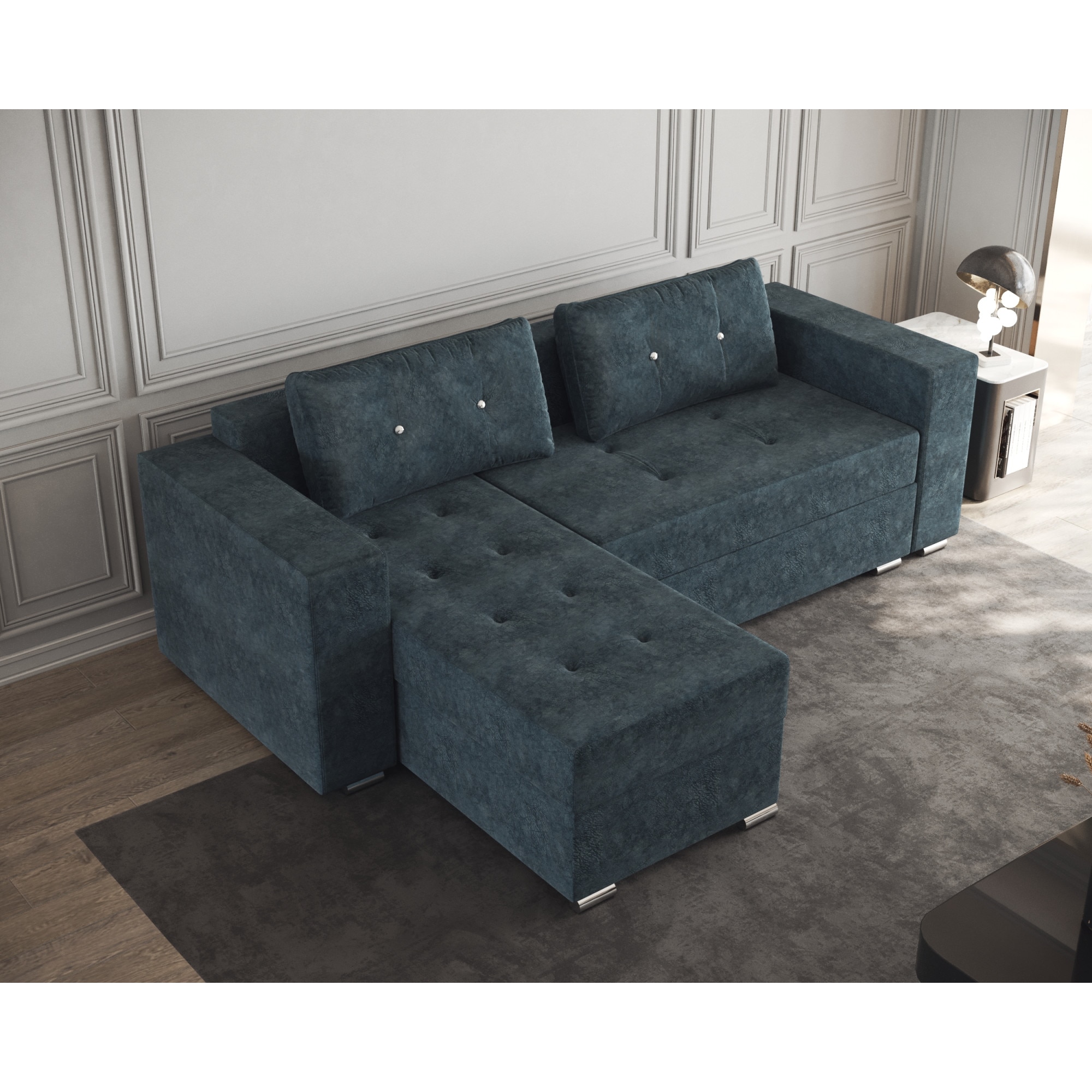 Coltar EVA mic, Cod 140 Turcoaz, 265 x 165 cm - eMAG.ro