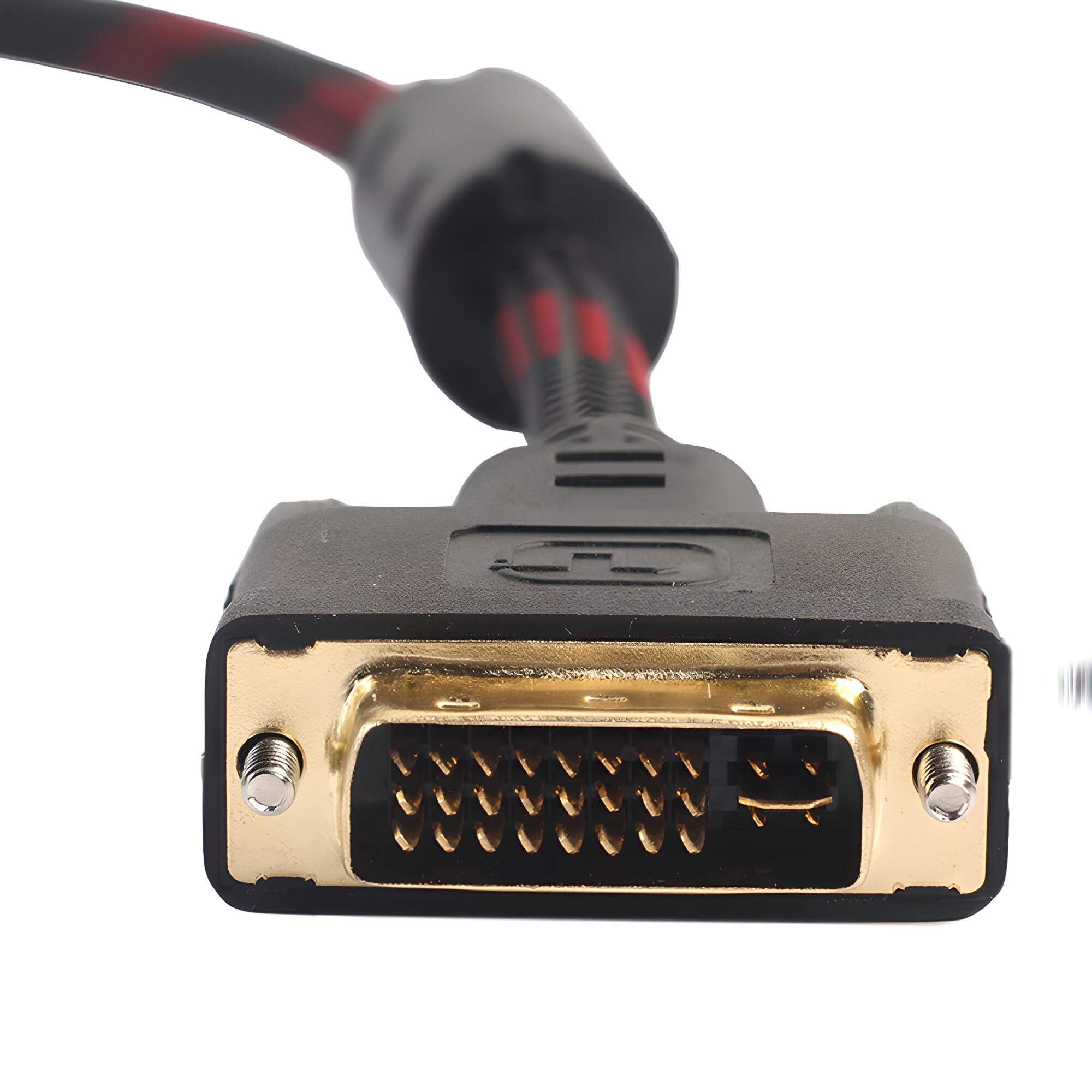 Cablu DVI-D Dual Link (24+1) tata la DVI-D Dual Link (24+1) tata, 1,4m, Contacte Aurite, Negru ...