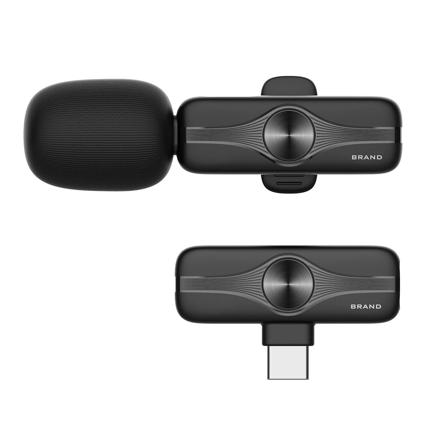 Microfon, QGKPL, Wireless, USB-C, Omnidirectional, Negru - eMAG.ro