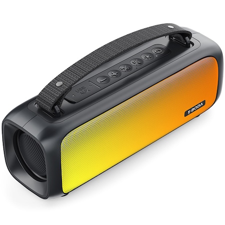 Boxa portabila E-Boda, The Vibe 110, Bluetooth, USB, Radio FM, RGB ...