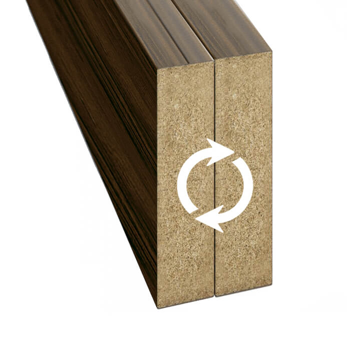 Set mostre, lemn decorativ, Lameo, Multicolor, 22 x 70 mm - eMAG.ro
