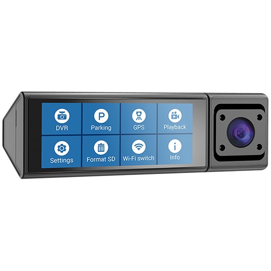 Camera Auto DVR NAVITEL RC3 PRO cu 3 camere mobile FullHD, Filmare ...