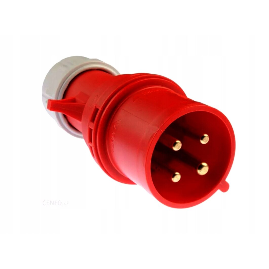 Priza silvica portabila PCE 32A/5P 400V, IP44, 5 pini, 2,5-6mm2 - eMAG.ro