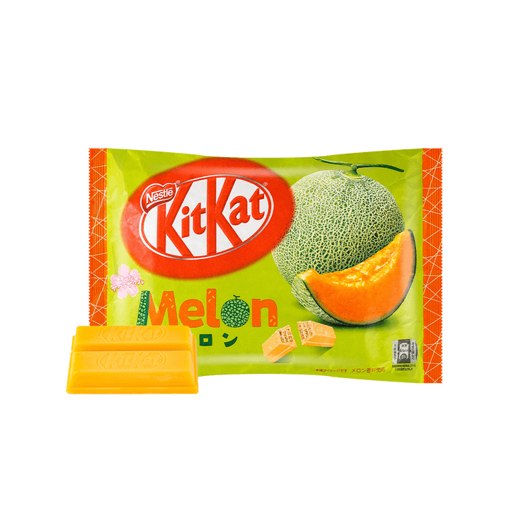 Set, Batoane de ciocolata, KitKat, mini, Melon, 116g, 10 buc - eMAG.ro