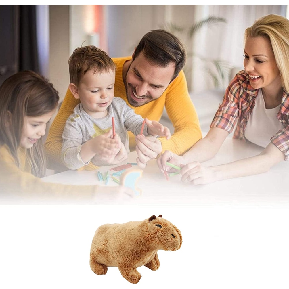 Jucarie de plus, Capybara, 18cm, Maro - eMAG.ro