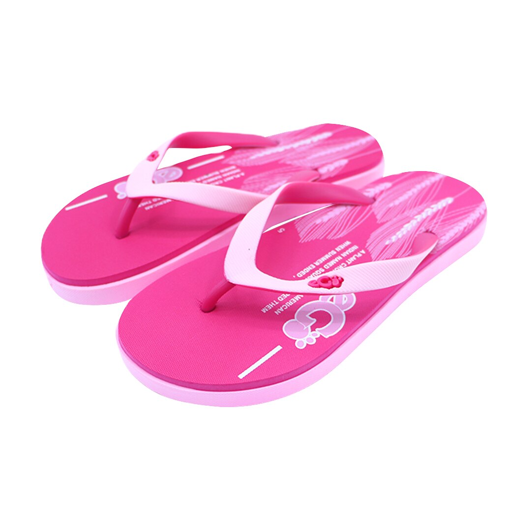 Slapi pentru dama, de plaja, H608, fucsia, 35 - eMAG.ro