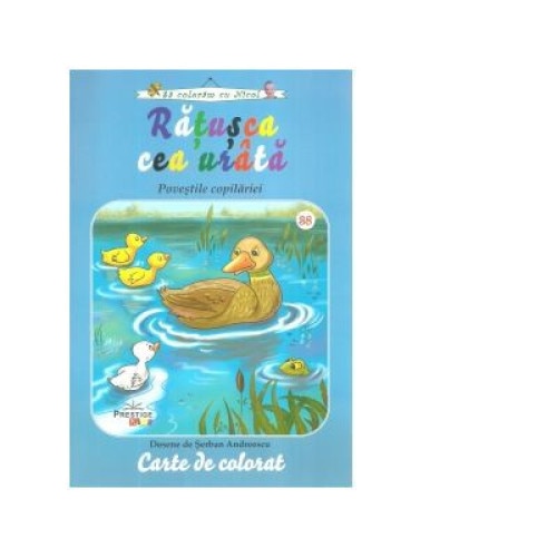 Ratusca cea urata. Carte de colorat - eMAG.ro