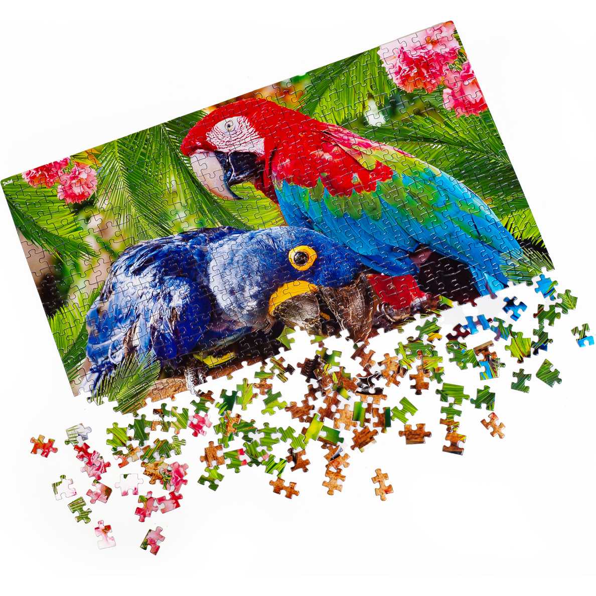Puzzle Papagájok, 32x47 cm, 500 db, Részlet - eMAG.hu
