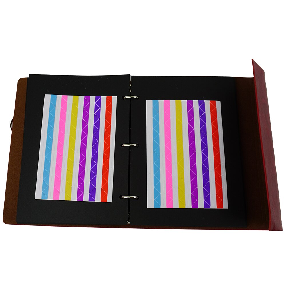 Album foto, piele ecologica, rosu cu pana, 20x17 cm - eMAG.ro