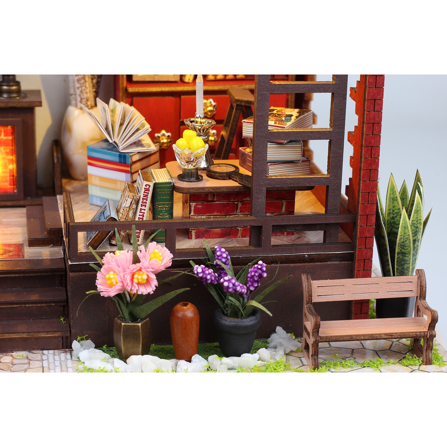 Set casa de papusi DIY, Qgkpl, 14 ani+, Multicolor - eMAG.ro