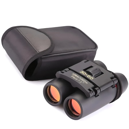 Binoclu Pentru Copii Si Adulti, Pliabila, 1000m, 30x60, Negru - eMAG.ro
