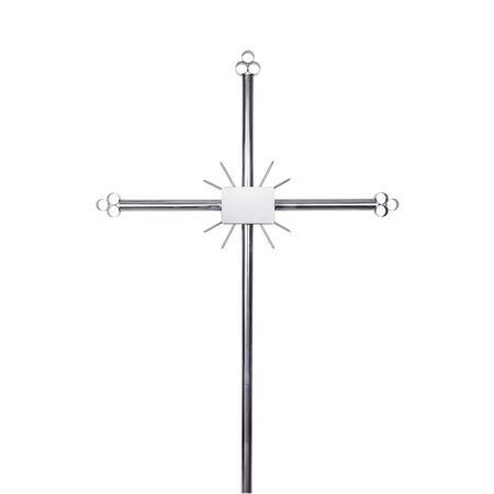 Cruce funerara inox,1,8 metri inaltime - eMAG.ro