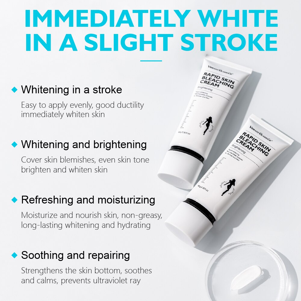 Crema de albire Vibrant Glamour Rapid Skin Bleaching Cream, hidratanta ...