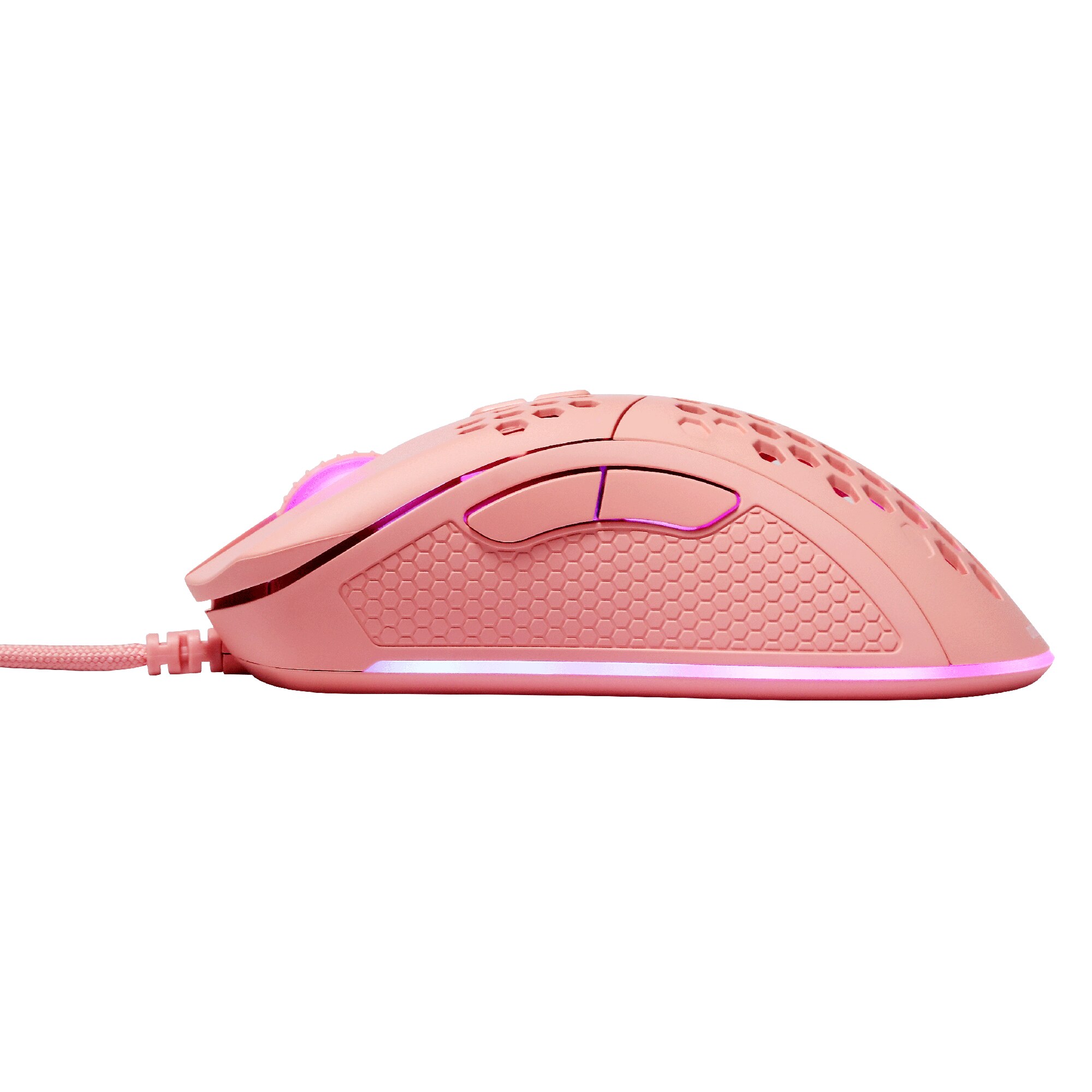 Mouse de gaming RGB DELTACO GAMING DM210, 6400 DPI, ultra-usor ...