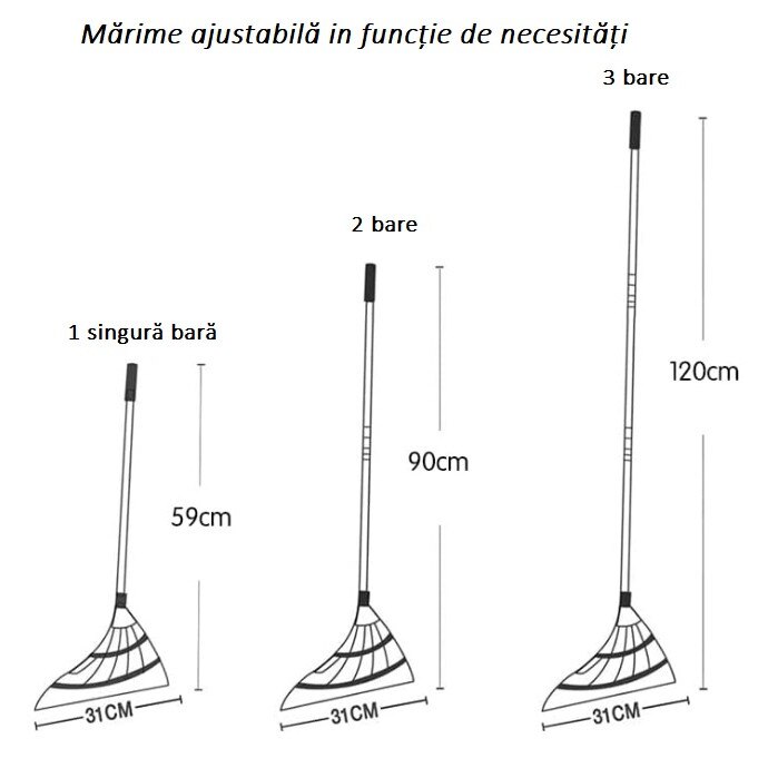 Matura magica multifunctionala pentru praf, apa, par, podea sau geamuri ...