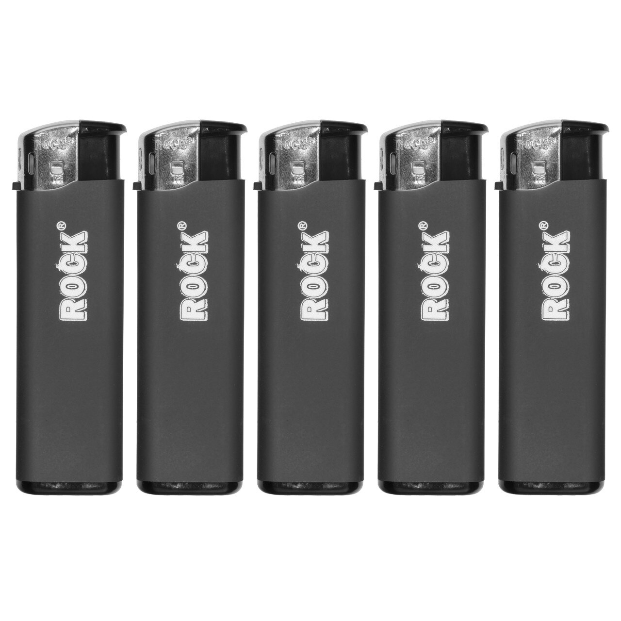 Set 50 brichete piezo, Rock lighters, negru - eMAG.ro