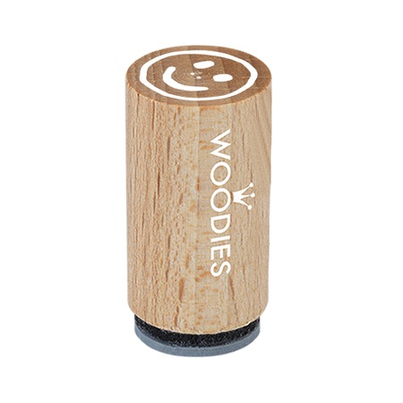 Stampila fata zambitoare, 15 mm, Mini Woodies - eMAG.ro