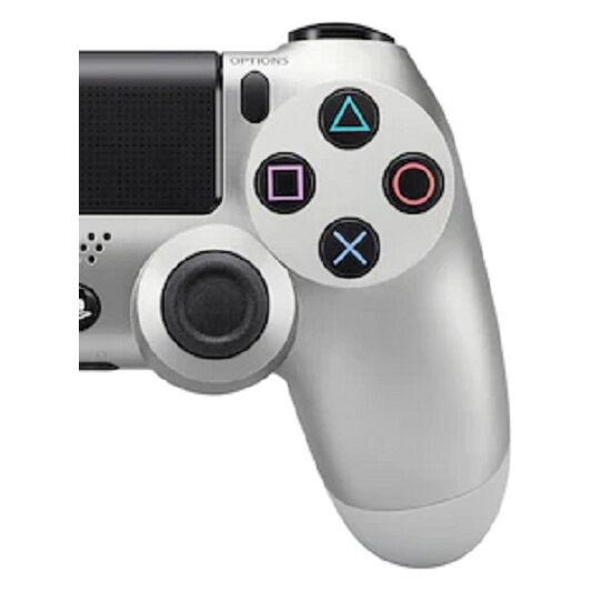 Controller Sony Dualshock 4 v2 pentru PlayStation 4, Silver - eMAG.ro