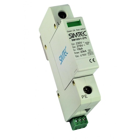 Descarcator D 1P 10kA SIMTEC SM10D/1P - 85301000 - eMAG.ro