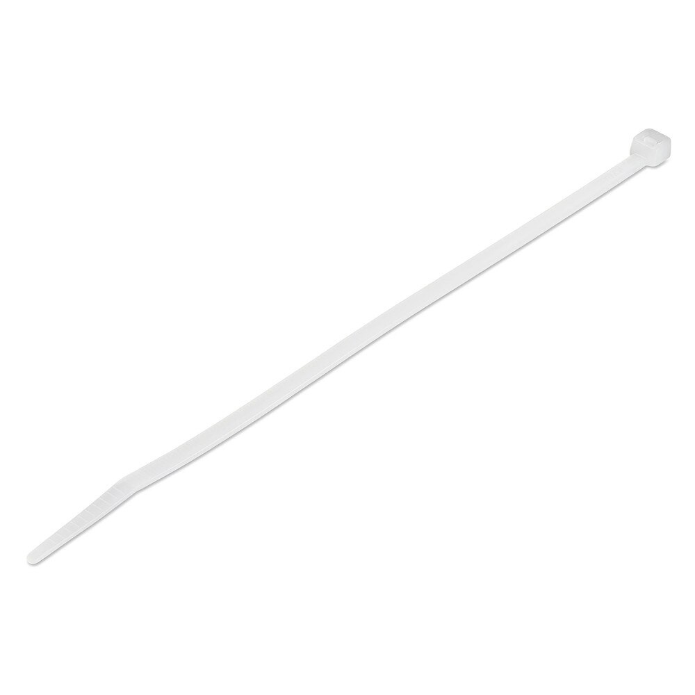 Set 100 buc coliere prindere cabluri POWERTECH TIES-059, 400x4.8mm, alb ...