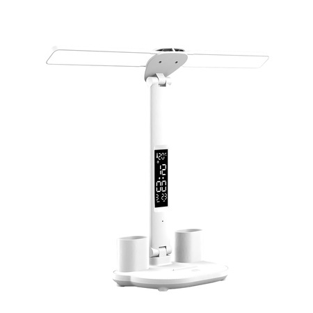 Lampa de birou LED multifunctionala, Walalla, Plastic, 40 LED-uri, USB ...