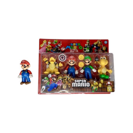 Set figurine Mario, 10 cm - eMAG.ro