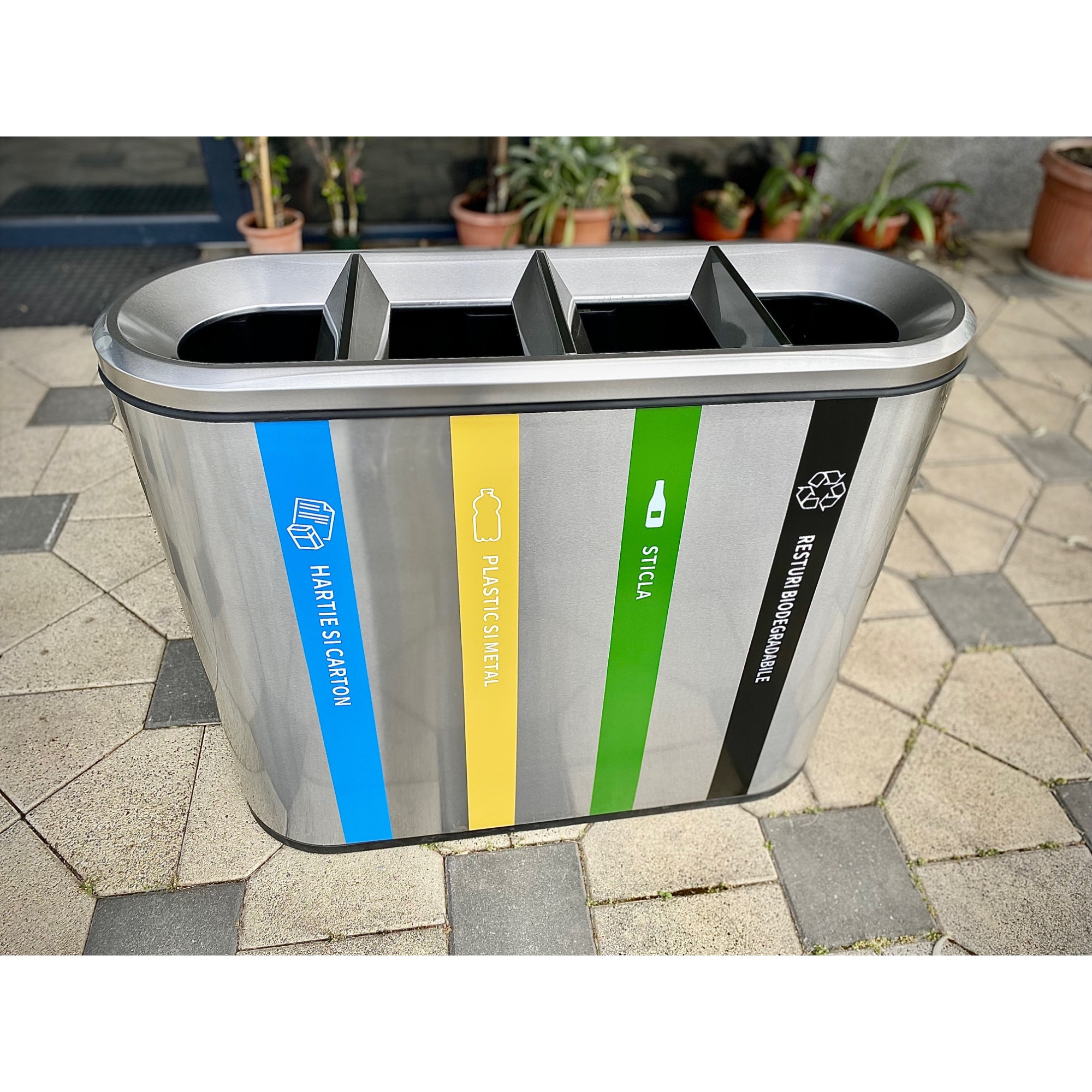 Cos De Reciclare, PRH-GPX-218X4R, 4X20L - eMAG.ro