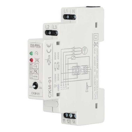 Releu de timp, Zamel, Alb - eMAG.ro