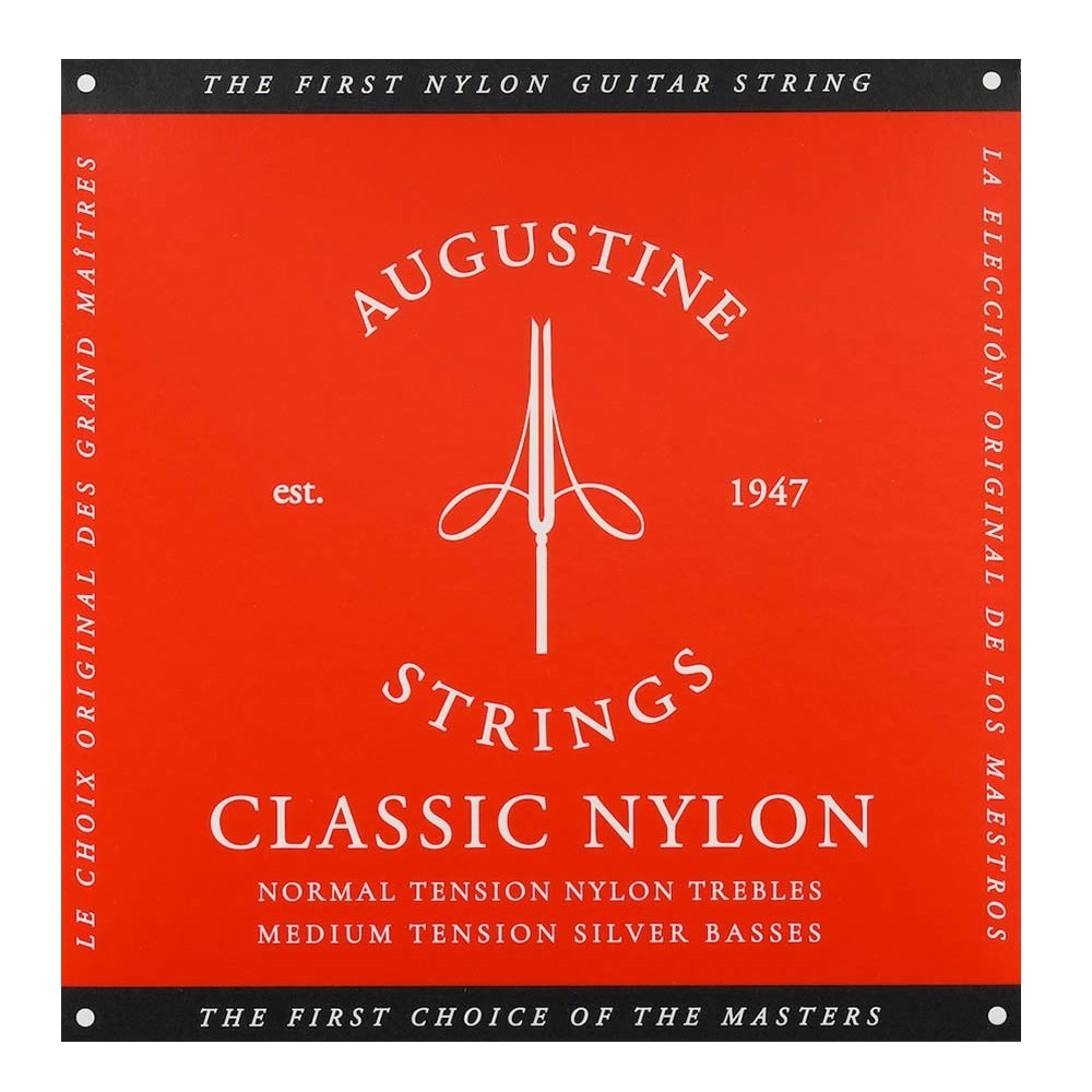Set 6 corzi chitara clasica Augustine AUCLRD Classic Red - eMAG.ro