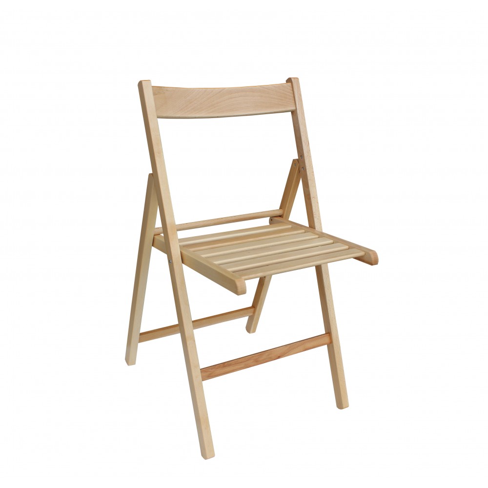 Scaun pliant Happy 43x45x45\78cm, Natur - eMAG.ro