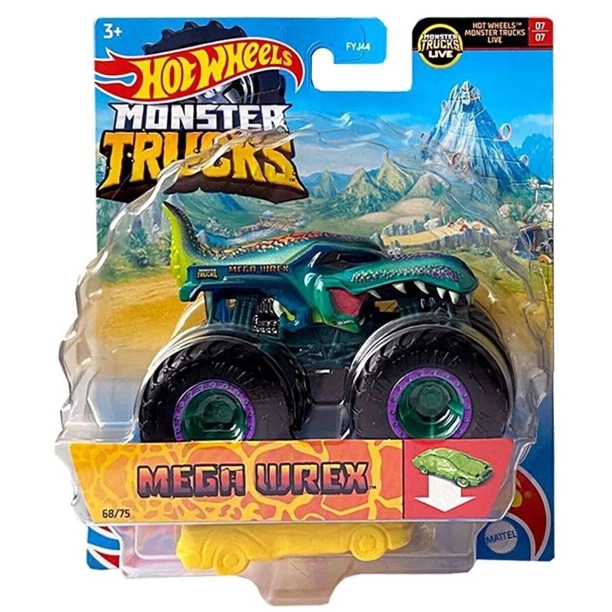 Monster trucks Mega-Wrex car, 1:64 - eMAG.bg