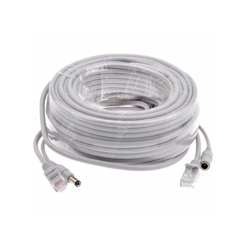 Cablu camera UTP, alimentare 10m 4x0.4mm2 si 2x0,3mm2 - eMAG.ro