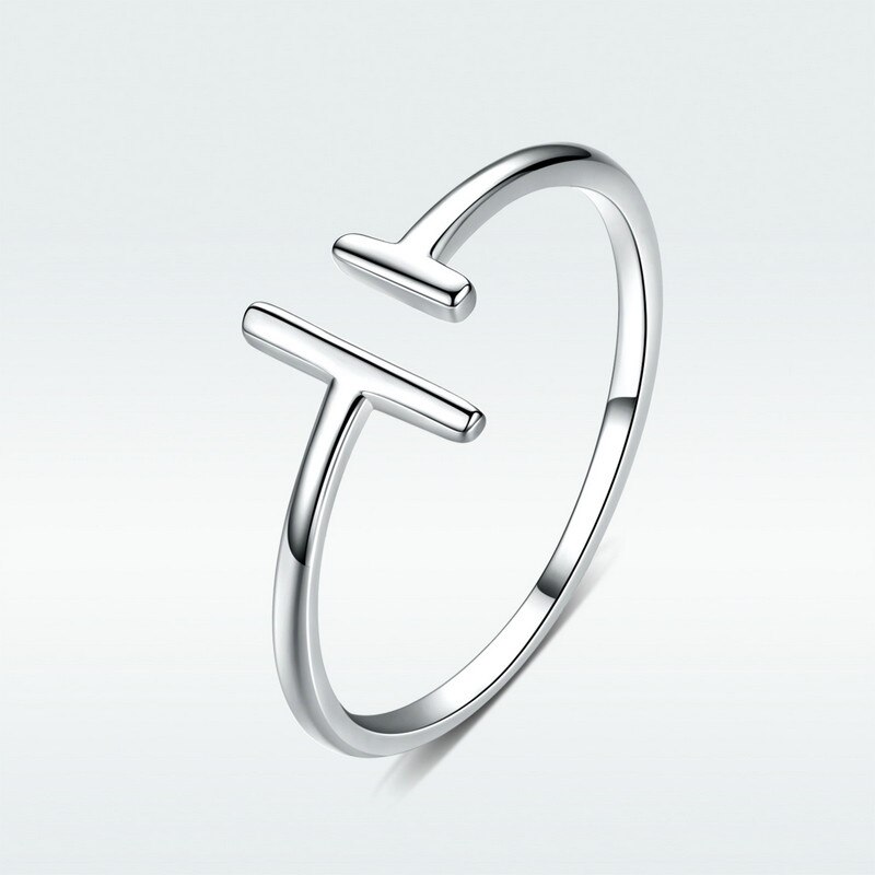 Inel argint cu drepte paralele, BeSpecial, IZT0059, Diametru reglabil - eMAG.ro