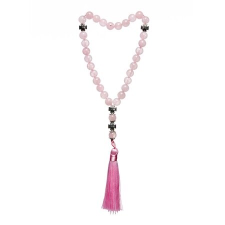 Matanii din pietre semipretioase Cuart Roz aducator de liniste si ...