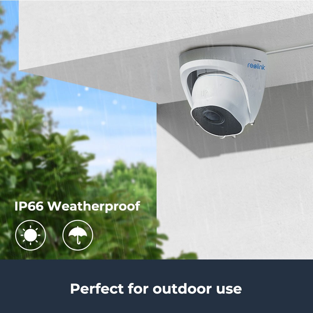 Camera de supravghere, IP66, 8MP, Detectare Umana, Zoom Optic 3x, IP67 ...