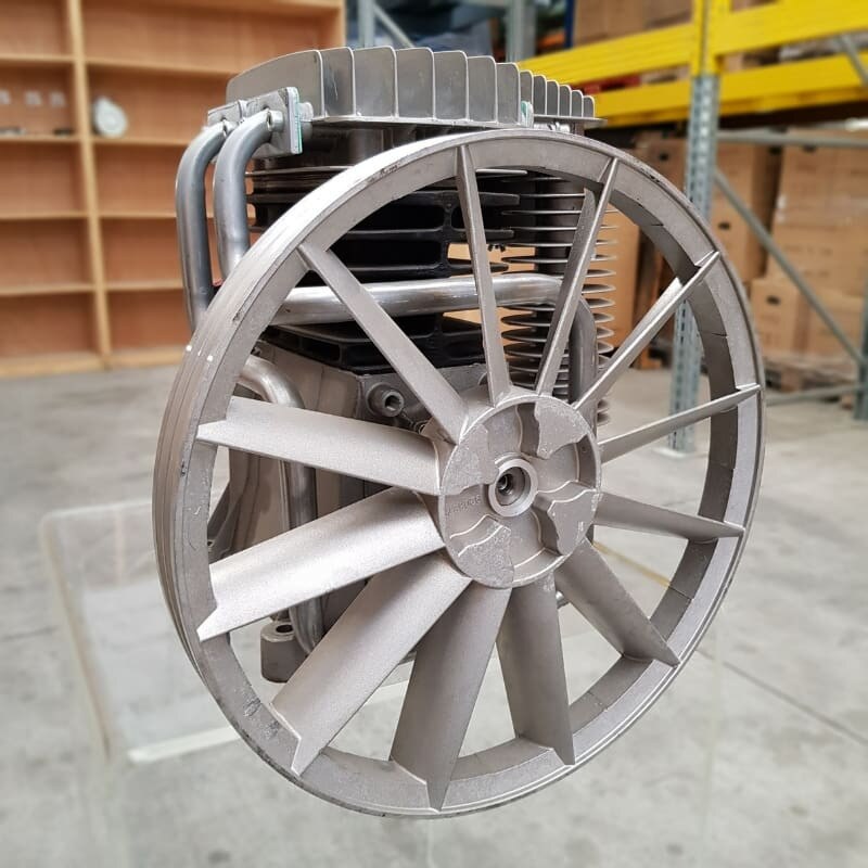 Cap compresor de aer 12.5 bari 2 pistoane 2 trepte 606L/min 4kW NEWCO ...