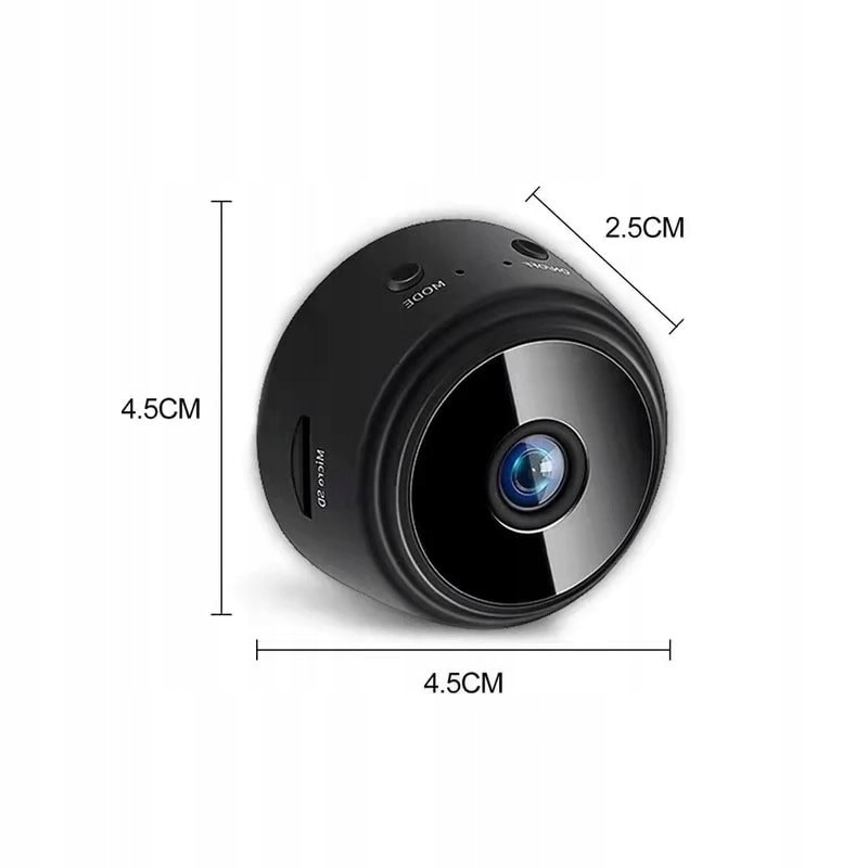 Camera mini spy, Bluetooth, Wifi, 1920x1080 p, Negru - eMAG.ro