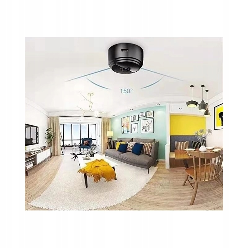 Camera mini spy, Bluetooth, Wifi, 1920x1080 p, Negru - eMAG.ro