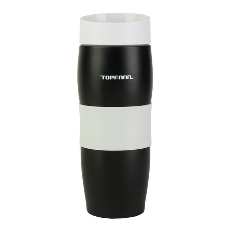 Termos, Topfann, Inox, 380 ml, Negru - eMAG.ro