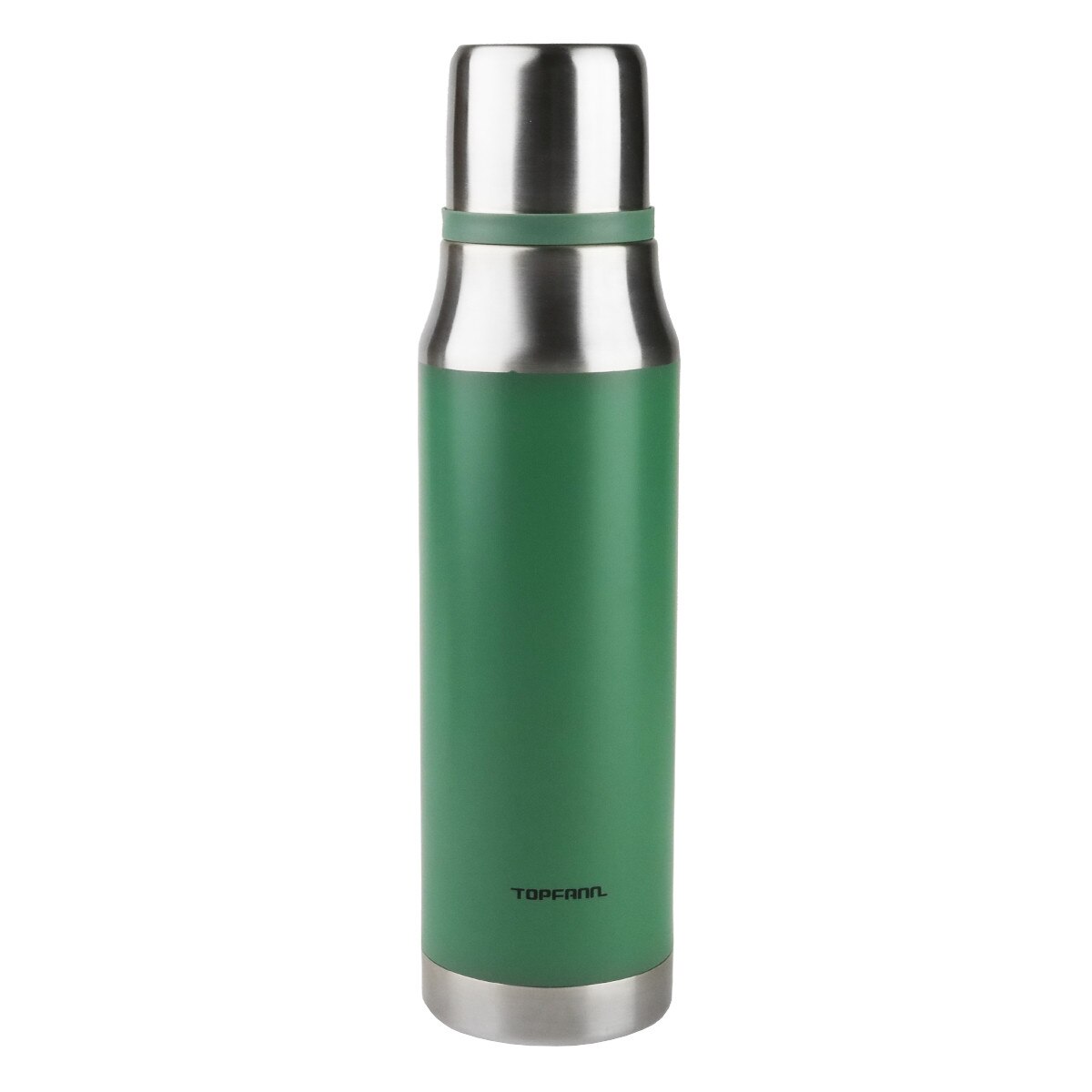 Termos Topfann, Inox, 1l, Verde - eMAG.ro