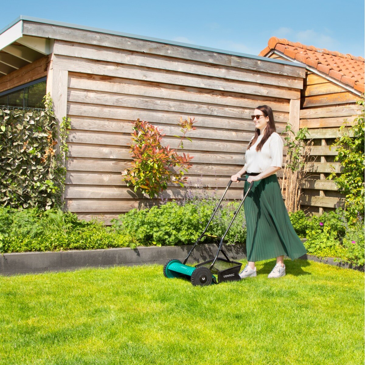 VONROC LM508XX Kézi fűnyíró, 40 cm - eMAG.hu