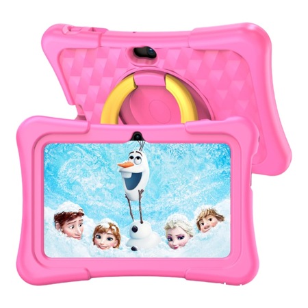 Tableta educativa pentru copii, 7 inch, cu husa de silicon protector si ...