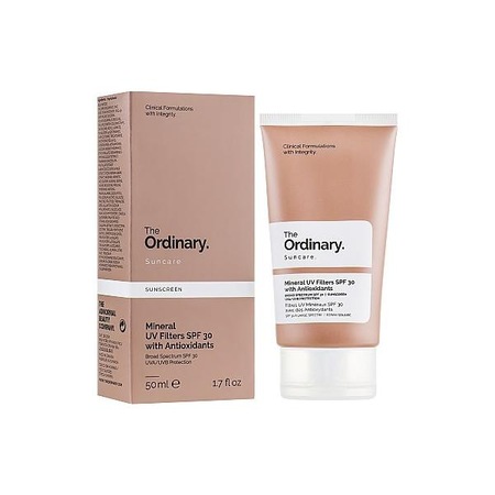 Слънцезащитен крем The Ordinary, С антиоксиданти, Минерали, SPF 30 ...