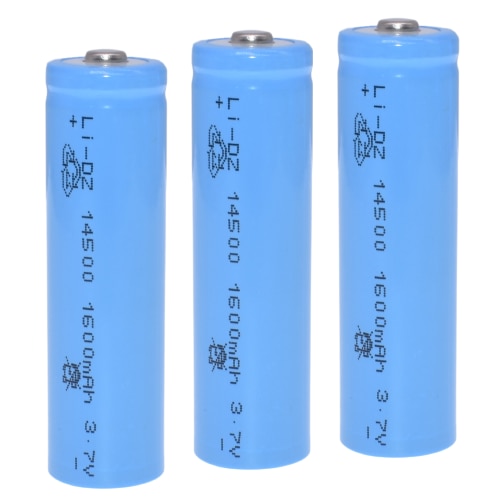 Set 3 Acumulatori DZ-14500 Lithium-Ion, 3.7v 1600mAh, Stone - eMAG.ro