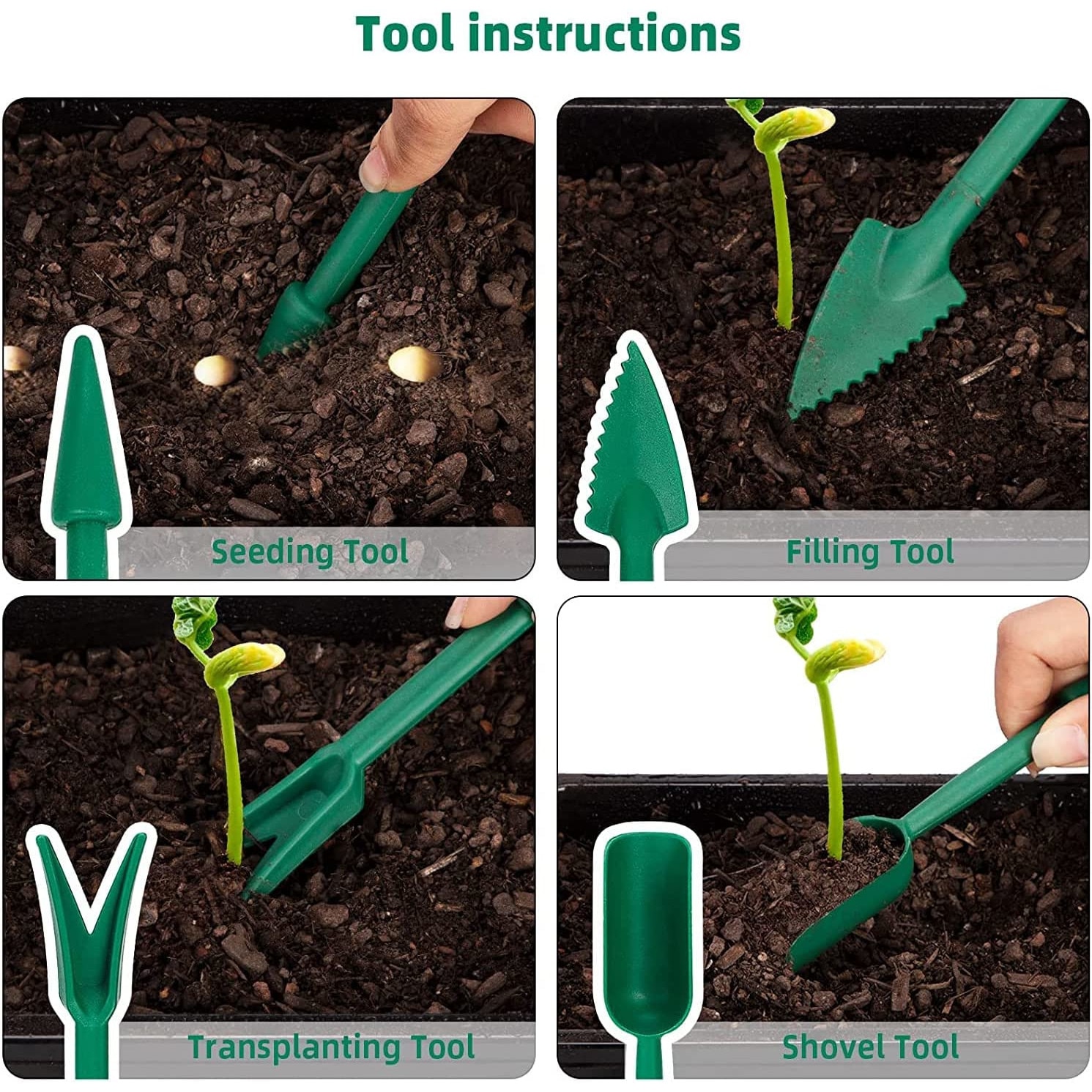 Mini sera cu 12 cutii pentur rasaduri, Plastic, 185mmx145mmx110mm ...