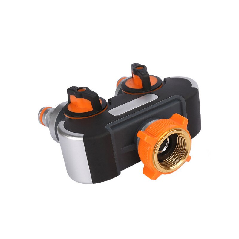 Distribuitor cu doua cai, 3/4 "si 1/2", Negru - eMAG.ro