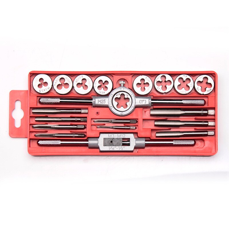 Set filiere si tarozi, Otel, 20 piese - eMAG.ro