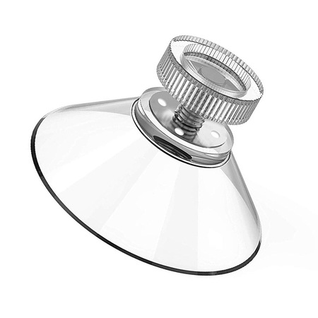 Set 10 ventuze cu filet M4, PVC, 41 mm, Transparent - eMAG.ro