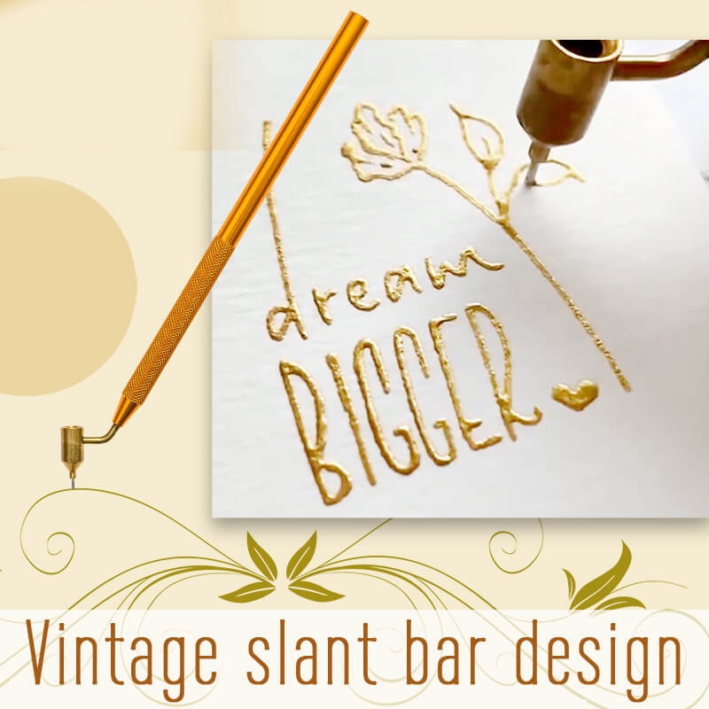 Instrument caligrafie, Fine Line Painting Pen, Auriu - eMAG.ro